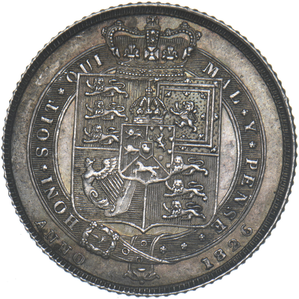 1826 Sixpence (Laureate head) - George IV British Silver Coin - Very N – The Coin King