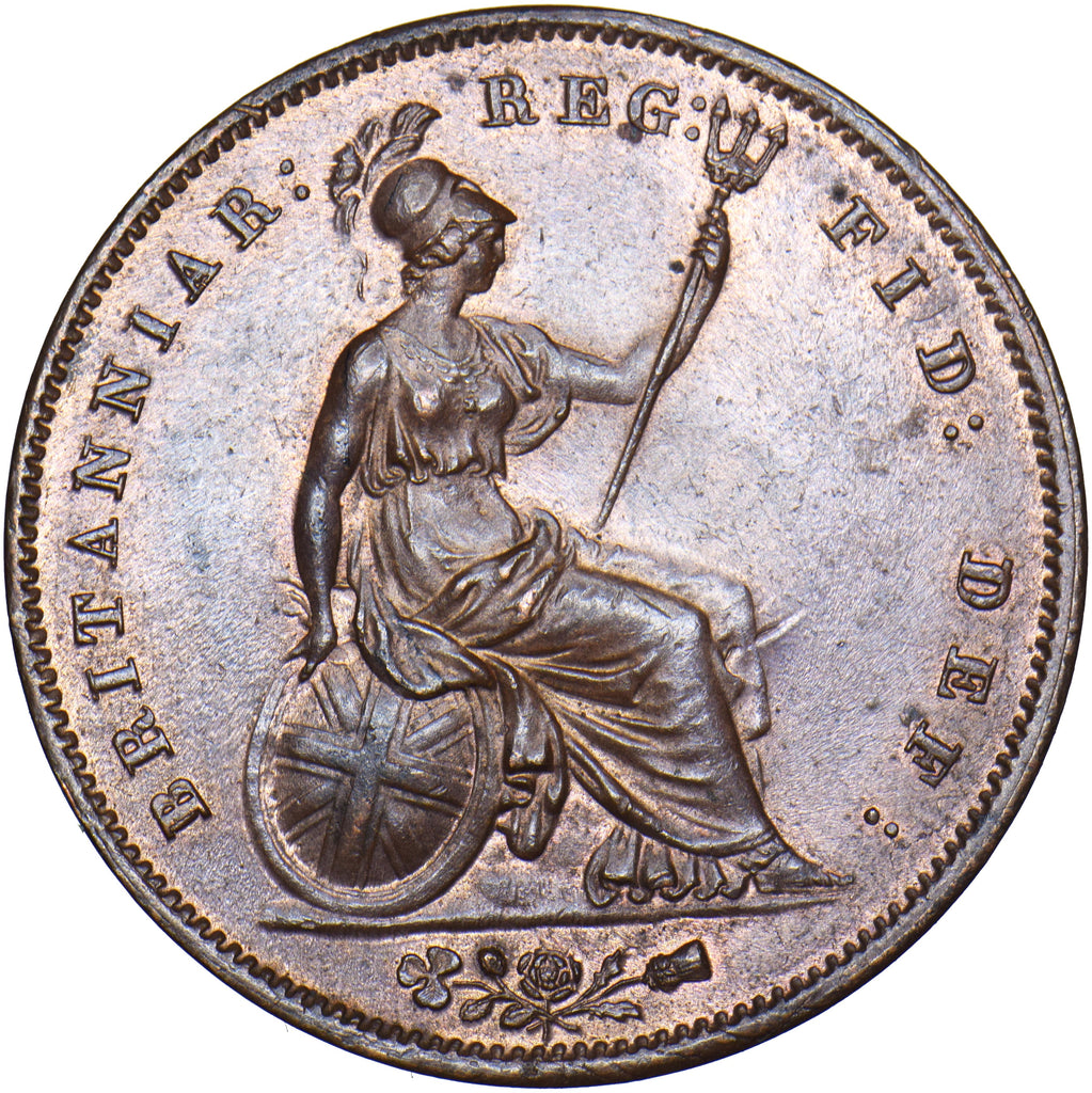 1853 Penny (OT) - Victoria British Copper Coin - Superb – The Coin King