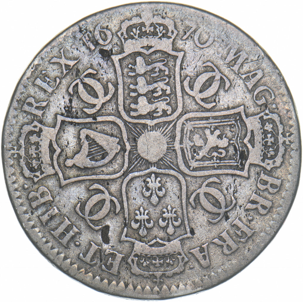 1670 Halfcrown - Charles II British Silver Coin – The Coin King