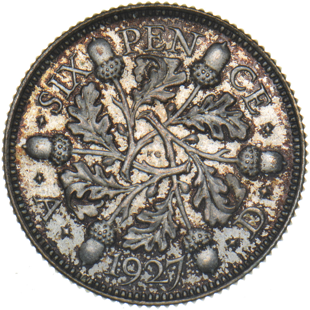 1927 Proof Sixpence - George V British Silver Coin - Superb – The Coin King