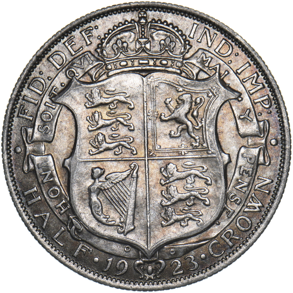 1923 Halfcrown - George V British Silver Coin - Nice – The Coin King