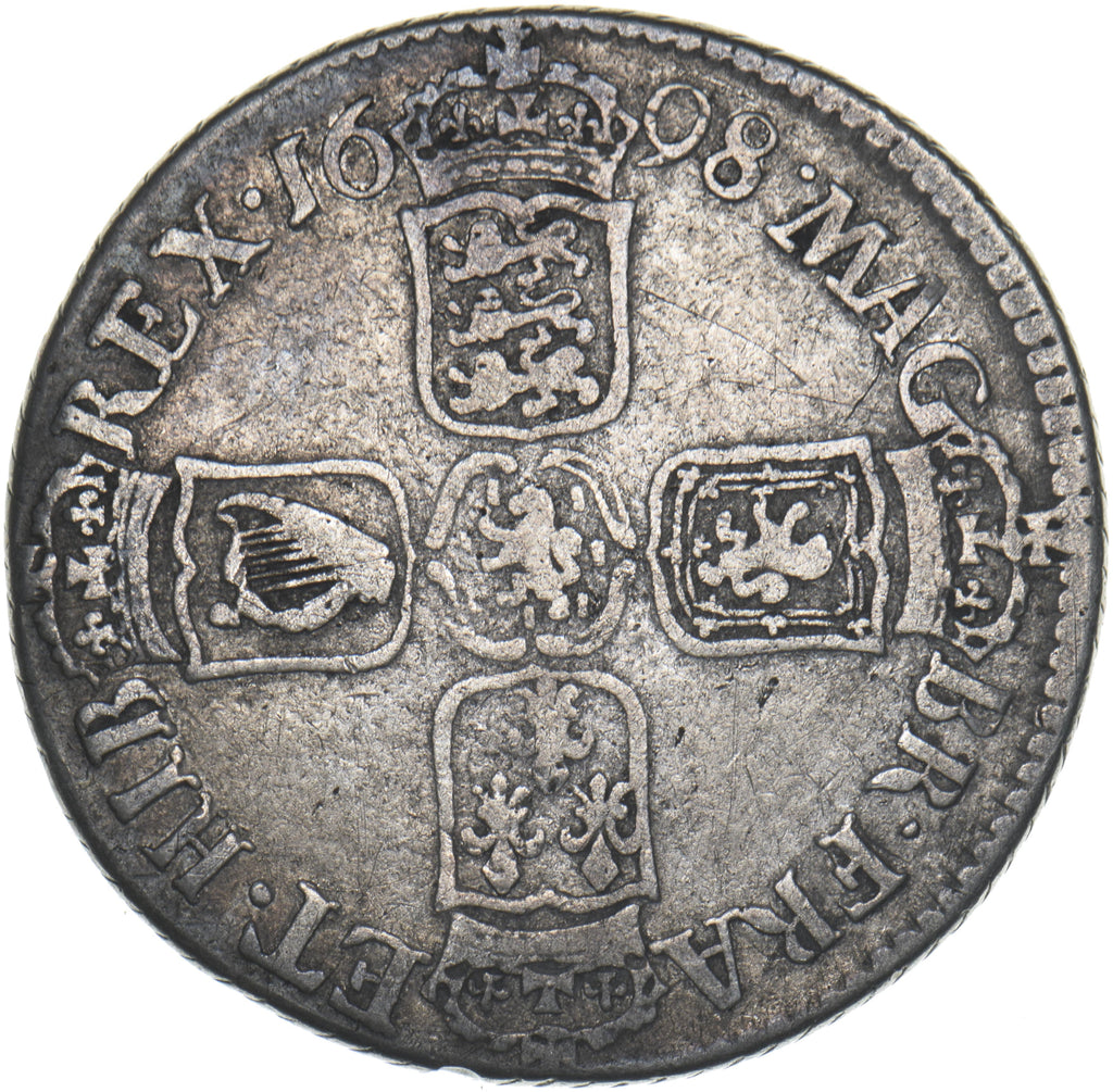 1698 Shilling - William III British Silver Coin – The Coin King