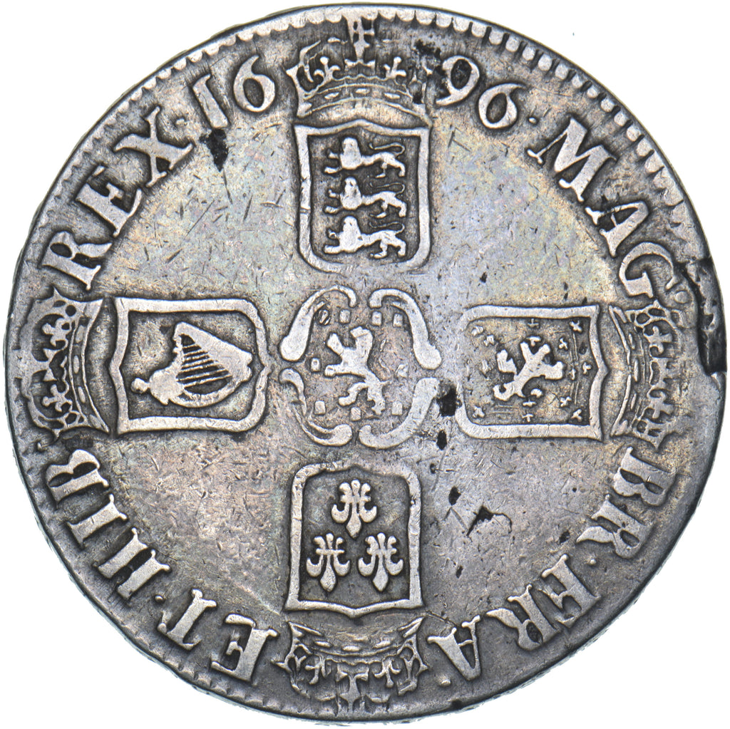1696 Crown - William III British Silver Coin - Nice – The Coin King