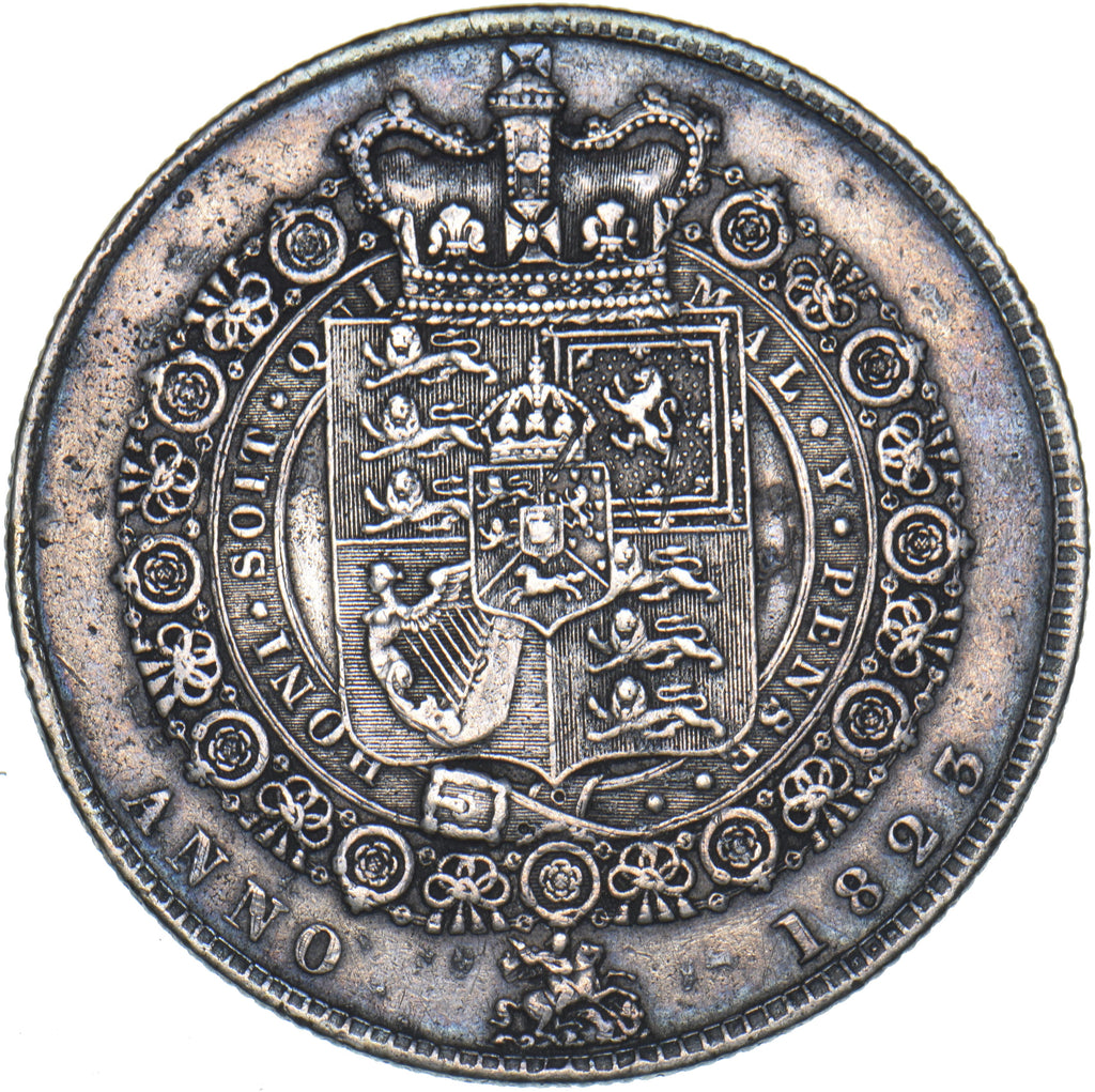 1823 Halfcrown - George IV British Silver Coin - Nice – The Coin King
