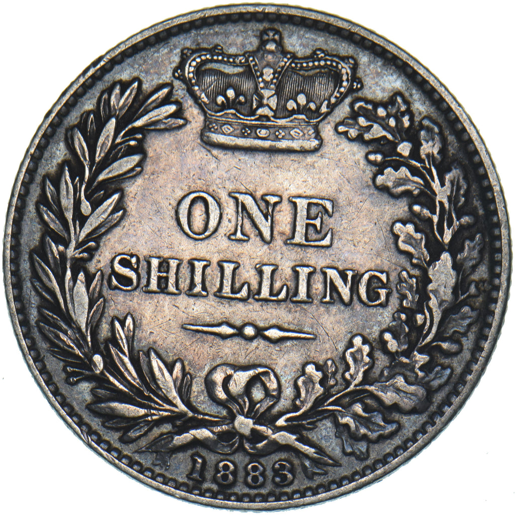 1883 Shilling - Victoria British Silver Coin - Nice – The Coin King