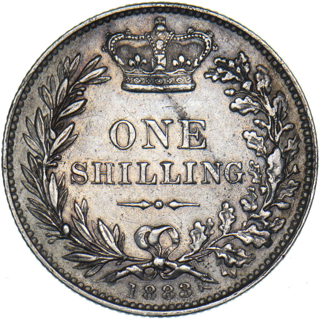 1883 Shilling - Victoria British Silver Coin - Nice – The Coin King