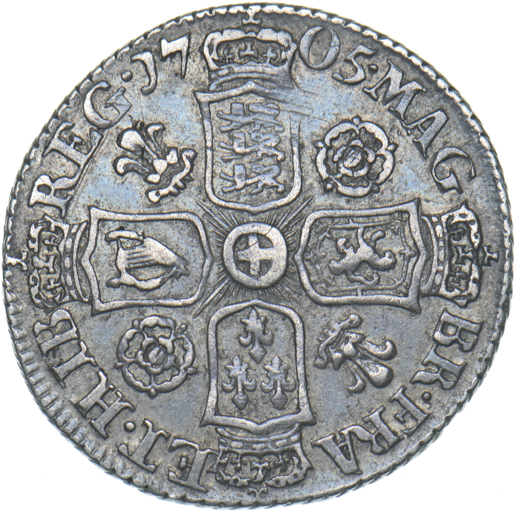 1705 Sixpence (Roses & Plumes) - Anne British Silver Coin - Nice – The ...