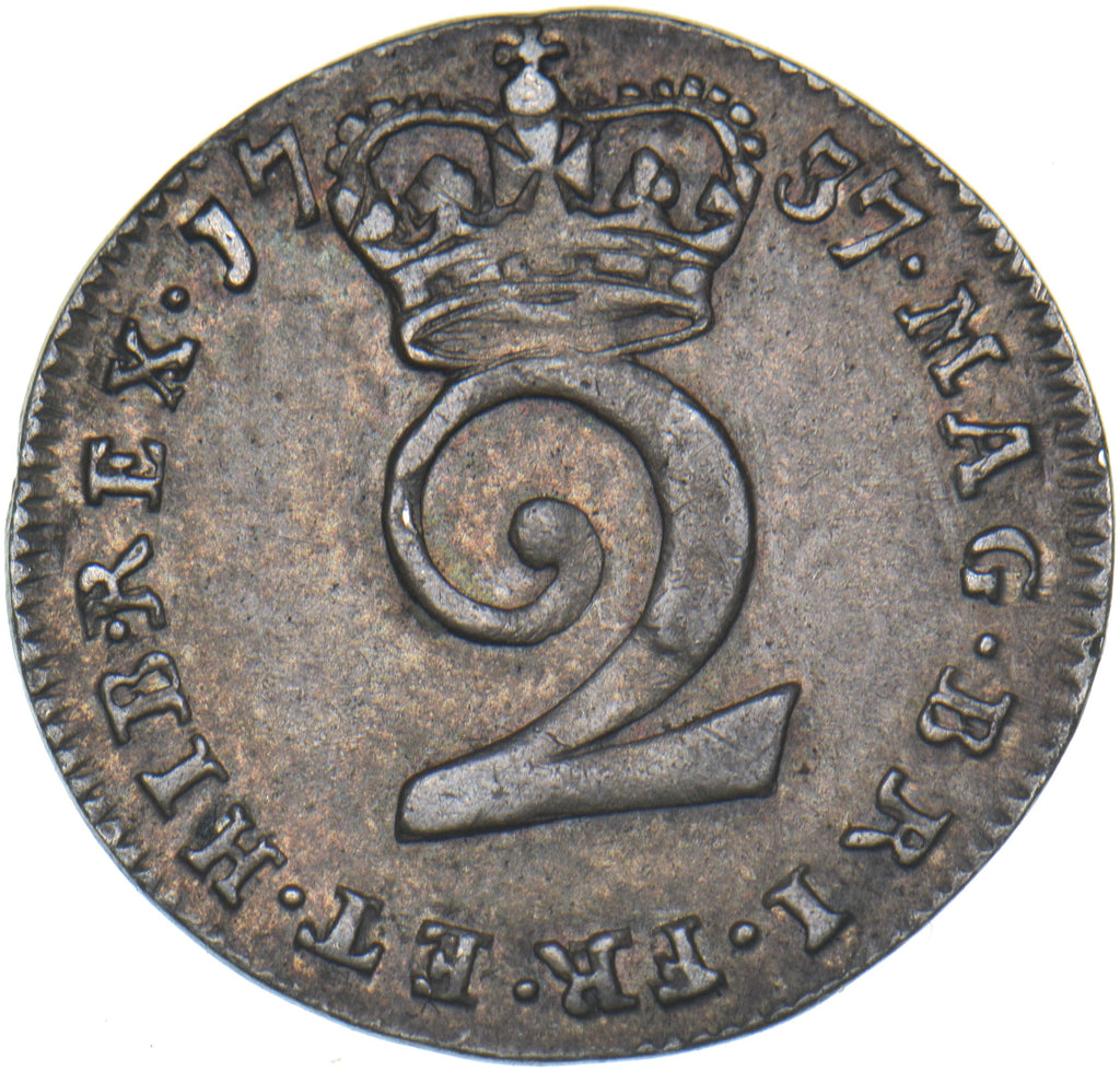1737 Maundy Twopence - Victoria British Silver Coin - Very Nice – The ...