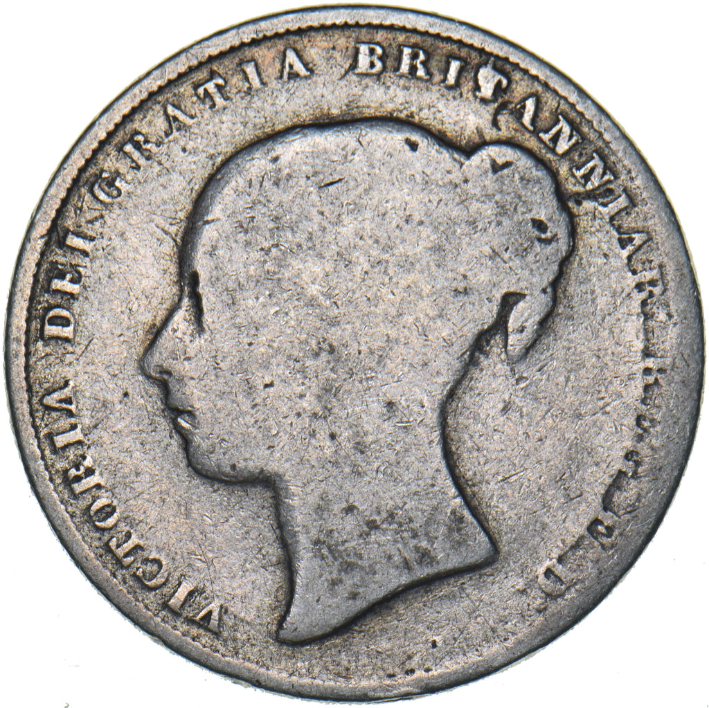 1854 Shilling - Victoria British Silver Coin – The Coin King