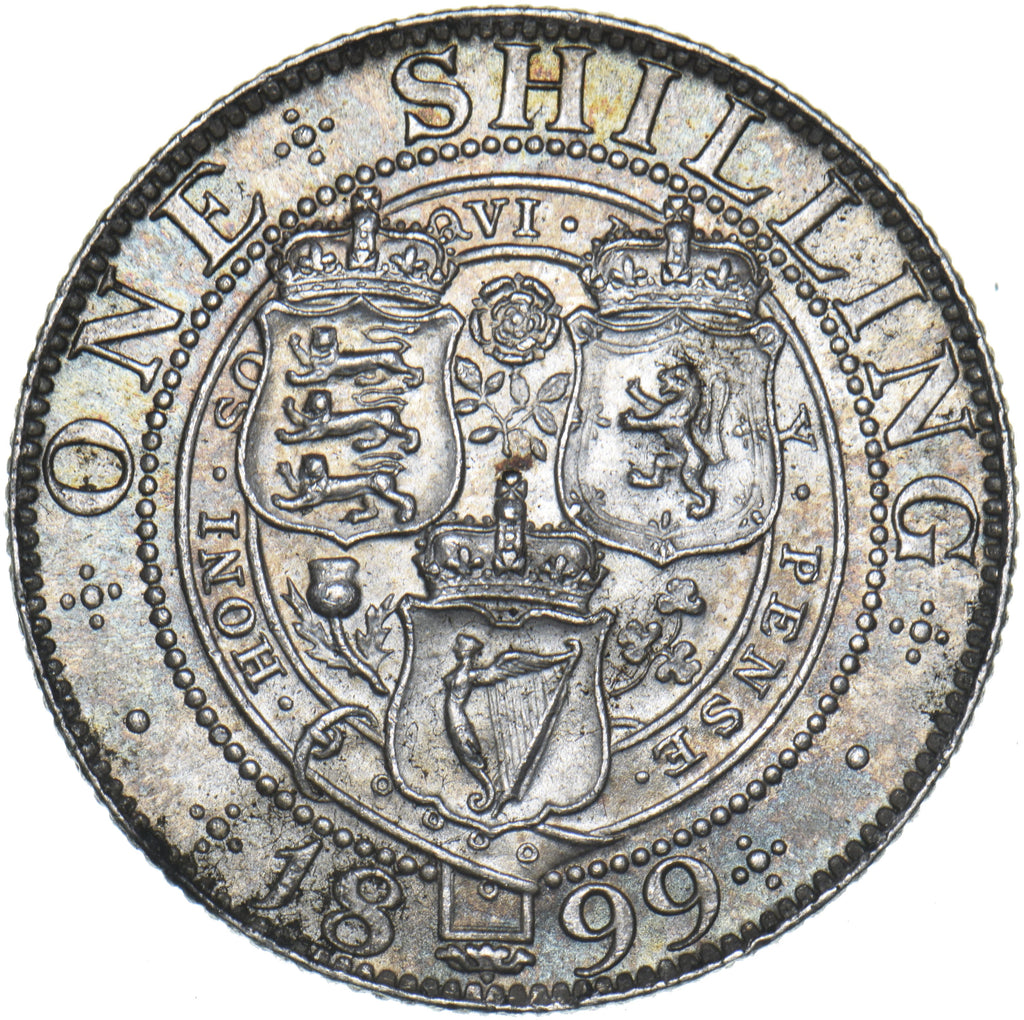 1899 Shilling - Victoria British Silver Coin - Very Nice – The Coin King