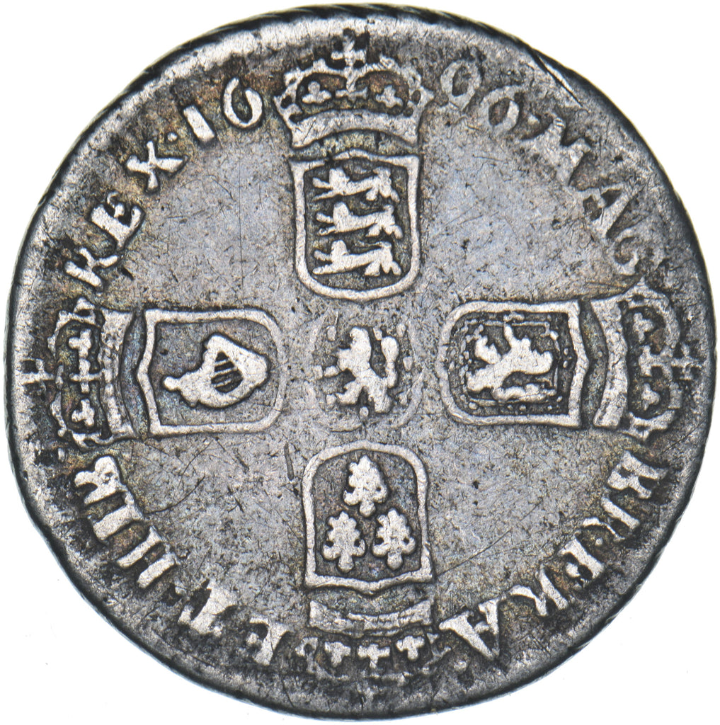 1696 B Sixpence (Bristol Mint) - William III British Silver Coin – The ...