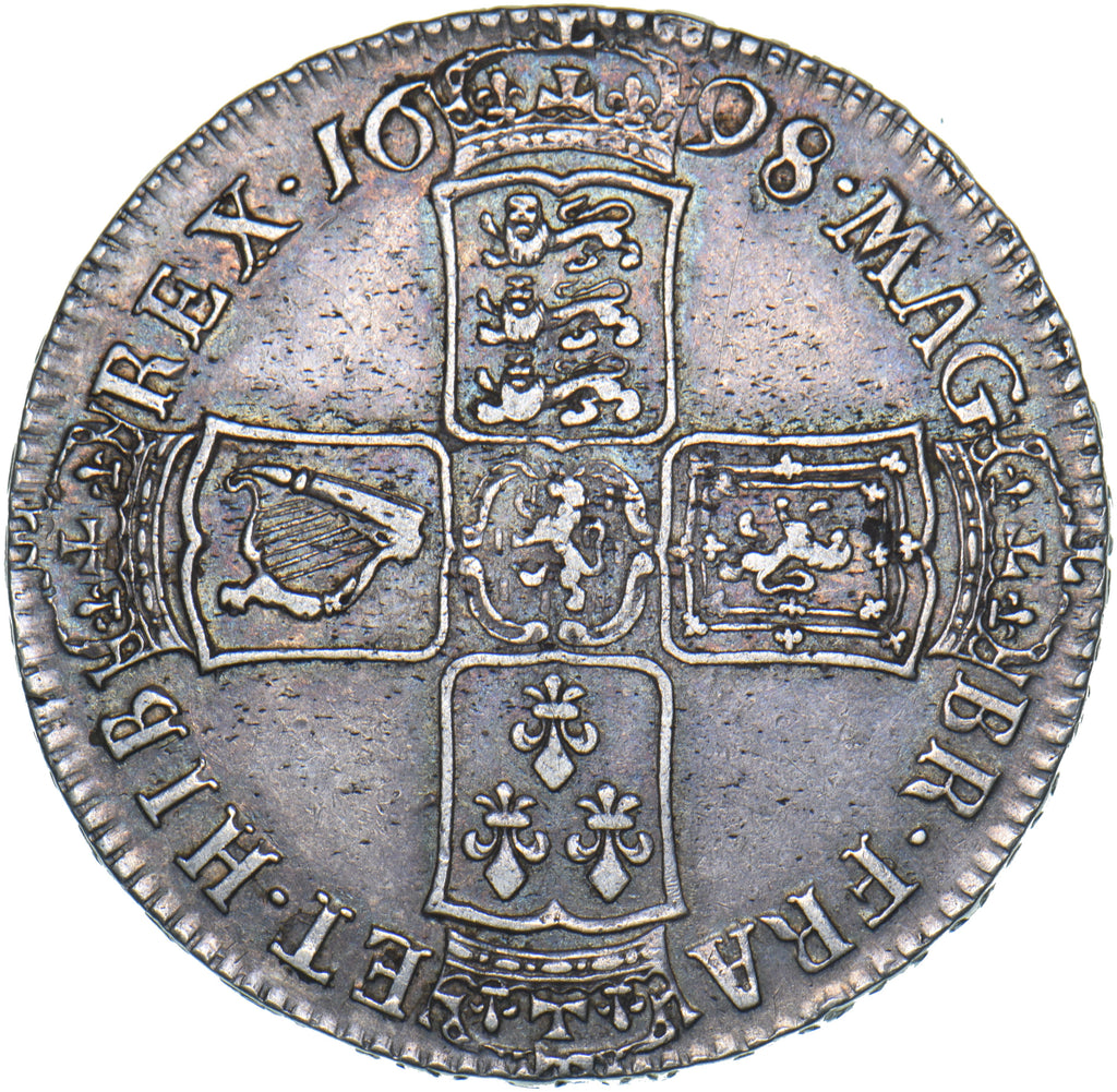 1698 Halfcrown - William III British Silver Coin - Nice – The Coin King