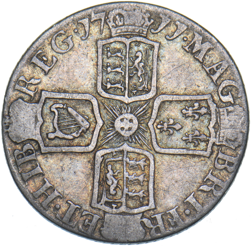 1711 Sixpence - Anne British Silver Coin – The Coin King
