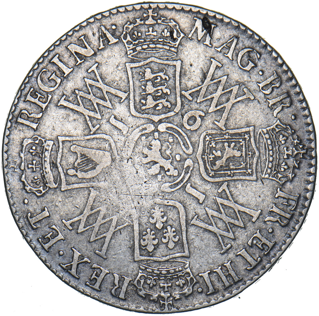 1691 Halfcrown - William & Mary British Silver Coin - Nice – The Coin King