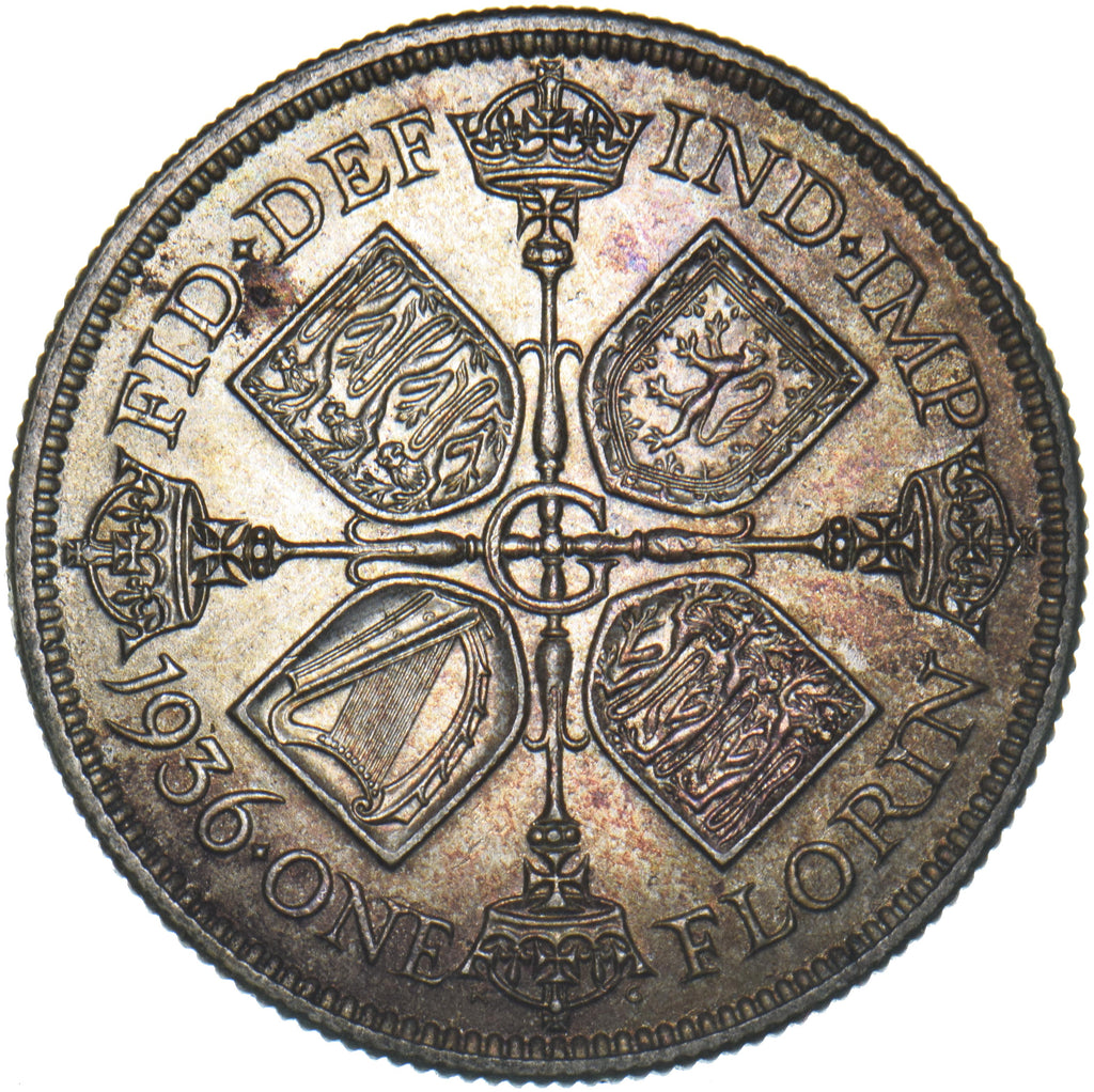 1936 Florin - George V British Silver Coin - Very Nice – The Coin King