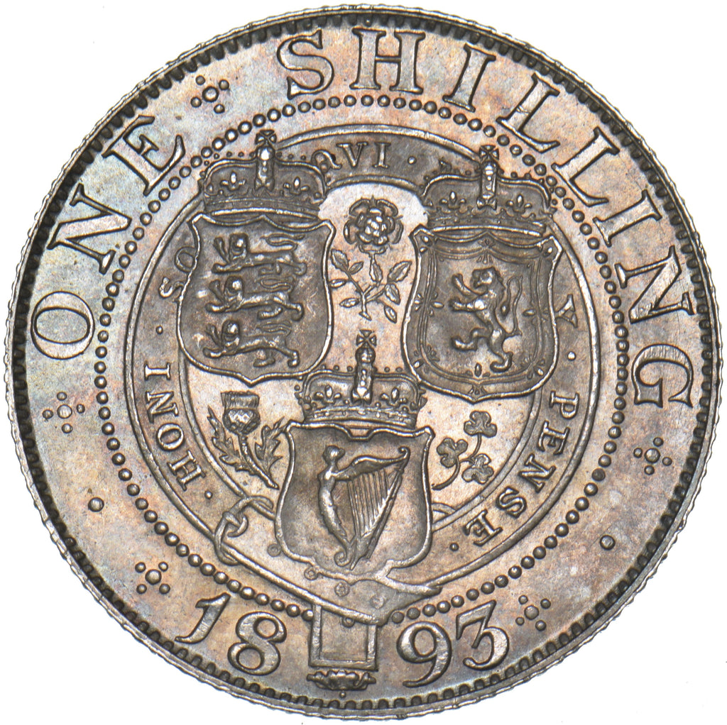 1893 Shilling (Rare Dies 1C) - Victoria British Silver Coin - Superb ...