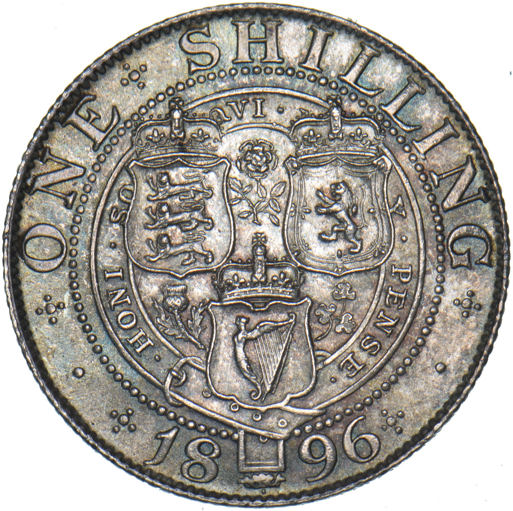 1896 Shilling - Victoria British Silver Coin - Superb – The Coin King