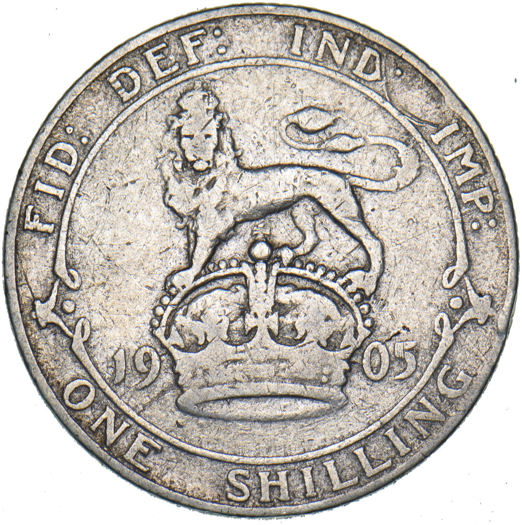 1905 Shilling - Edward VII British Silver Coin – The Coin King