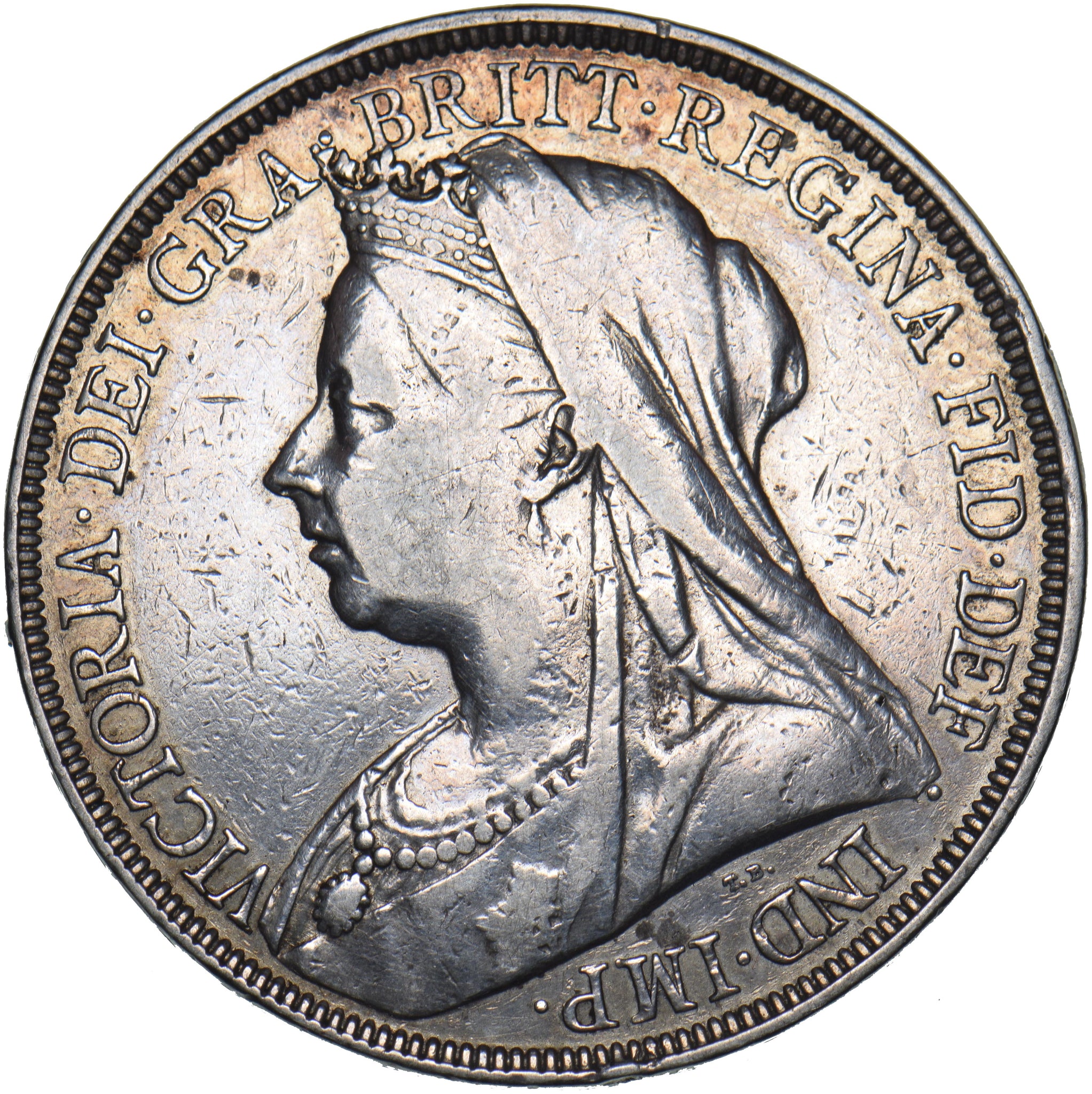 1897 LXI Crown - Victoria British Silver Coin – The Coin King