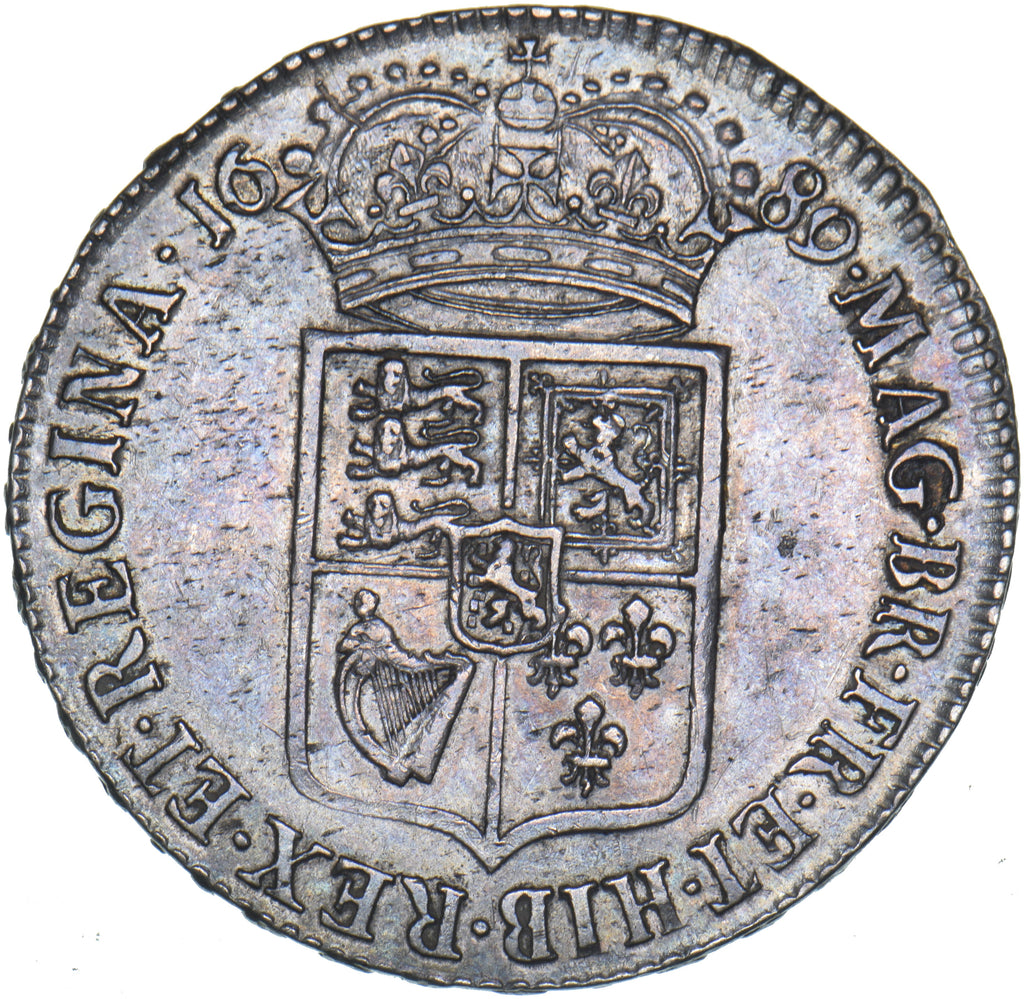 1689 Halfcrown - William & Mary British Silver Coin - Very Nice – The ...