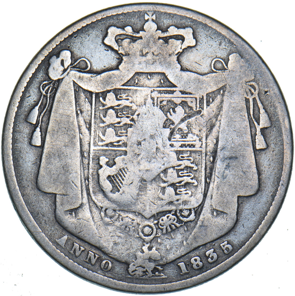 1835 Halfcrown - William IV British Silver Coin – The Coin King
