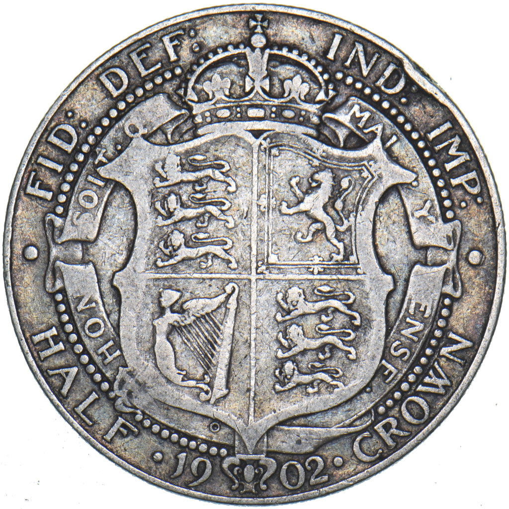 1902 Halfcrown - Edward VII British Silver Coin – The Coin King