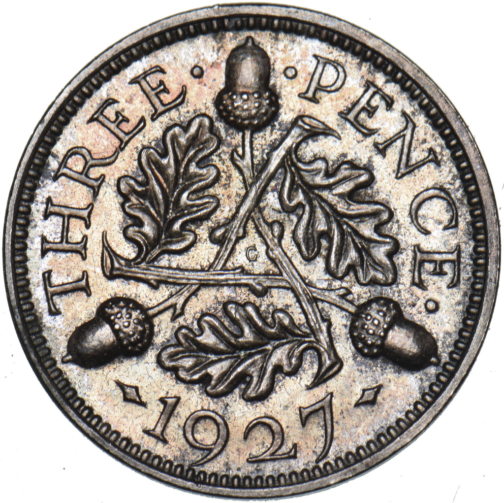 1927 Proof Threepence - George V British Silver Coin - Superb – The ...