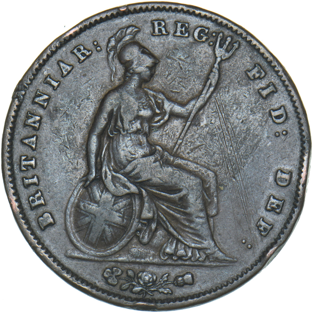 1857 Penny (OT) - Victoria British Copper Coin – The Coin King