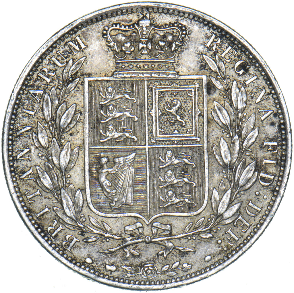 1884 Halfcrown - Victoria British Silver Coin - Very Nice – The Coin King