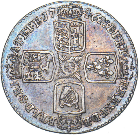 1746 Lima Sixpence - George II British Silver Coin - Very Nice – The ...