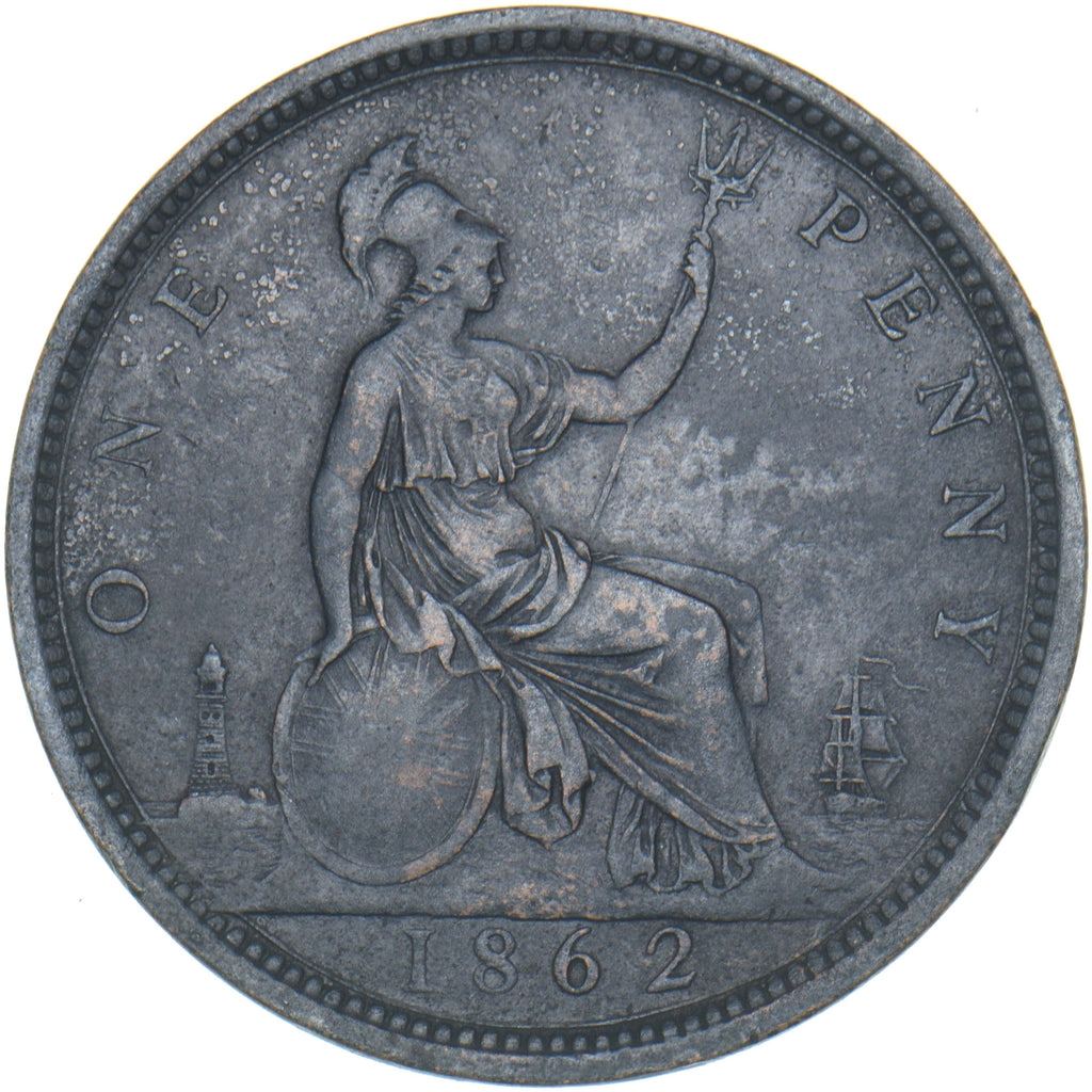 1862 Penny (F39) - Victoria British Bronze Coin – The Coin King