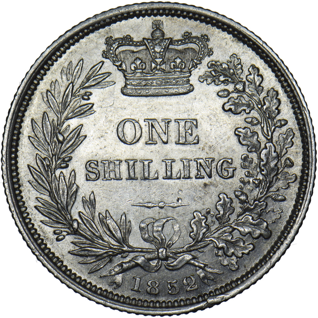 1852 Shilling - Victoria British Silver Coin - Very Nice – The Coin King