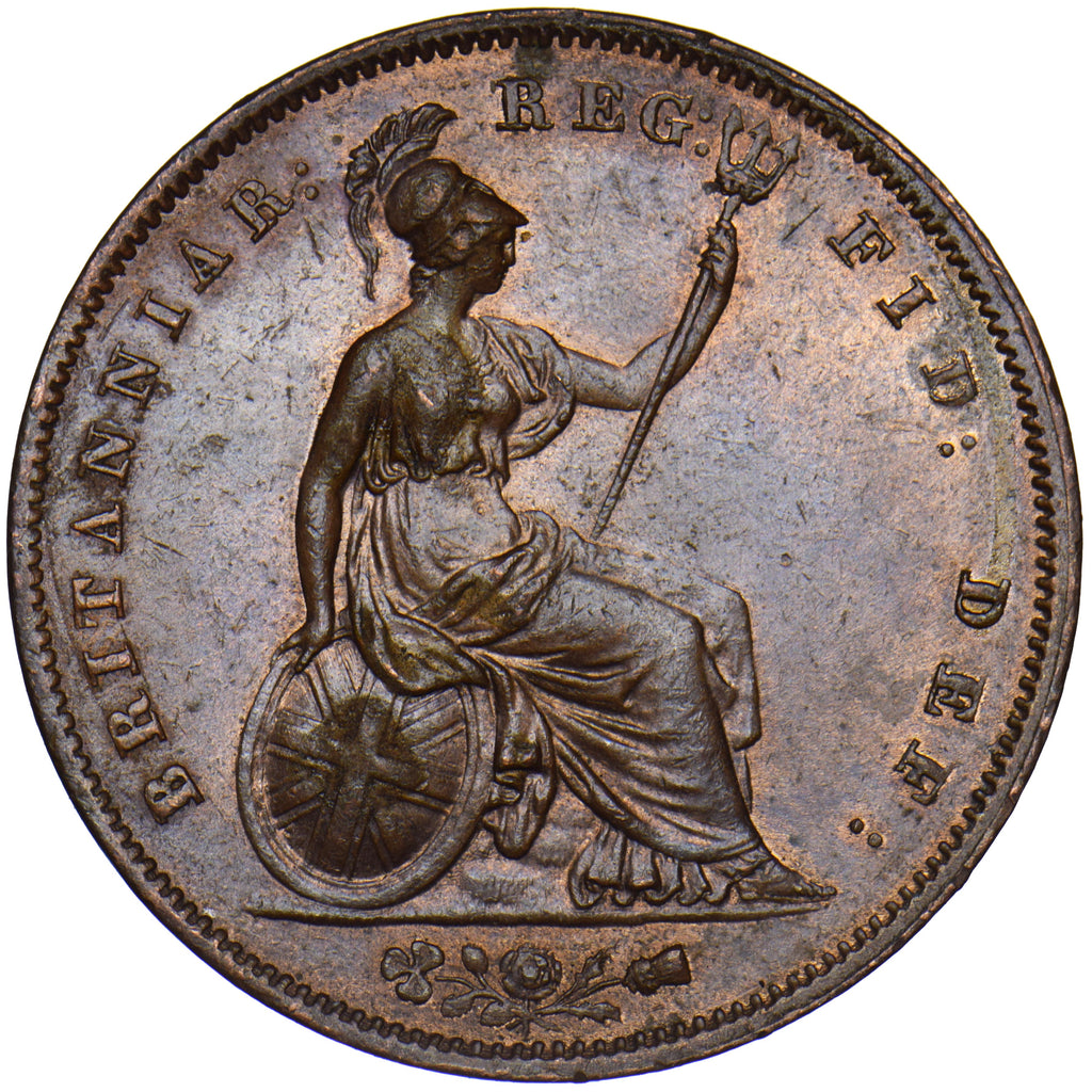 1853 PENNY (OT) - VICTORIA BRITISH COPPER COIN - VERY NICE – The Coin King