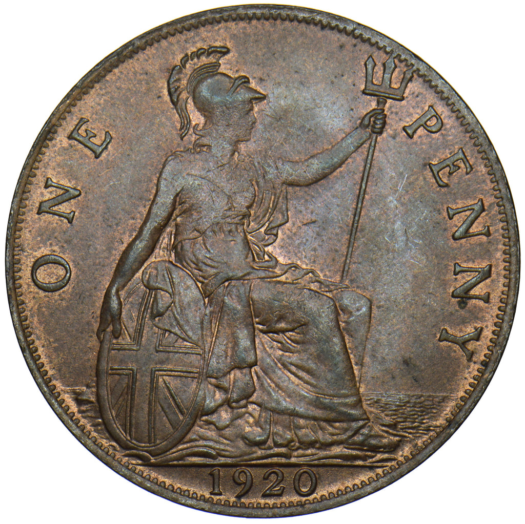 1920 Penny - George V British Bronze Coin - Superb – The Coin King