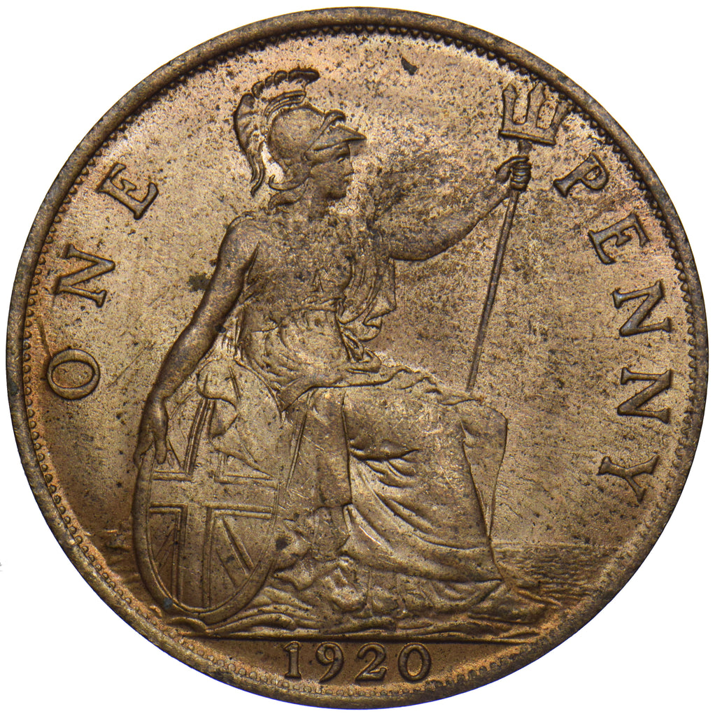 1920 Penny - George V British Bronze Coin - Superb – The Coin King